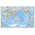 National Geographic political Pacific-centred world map