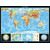 PONS World map Die Erde physisch und politisch (196 x 143 cm)