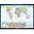 PONS World map Die Erde physisch und politisch (196 x 143 cm)