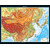 PONS Map China physisch (203 x 156 cm)