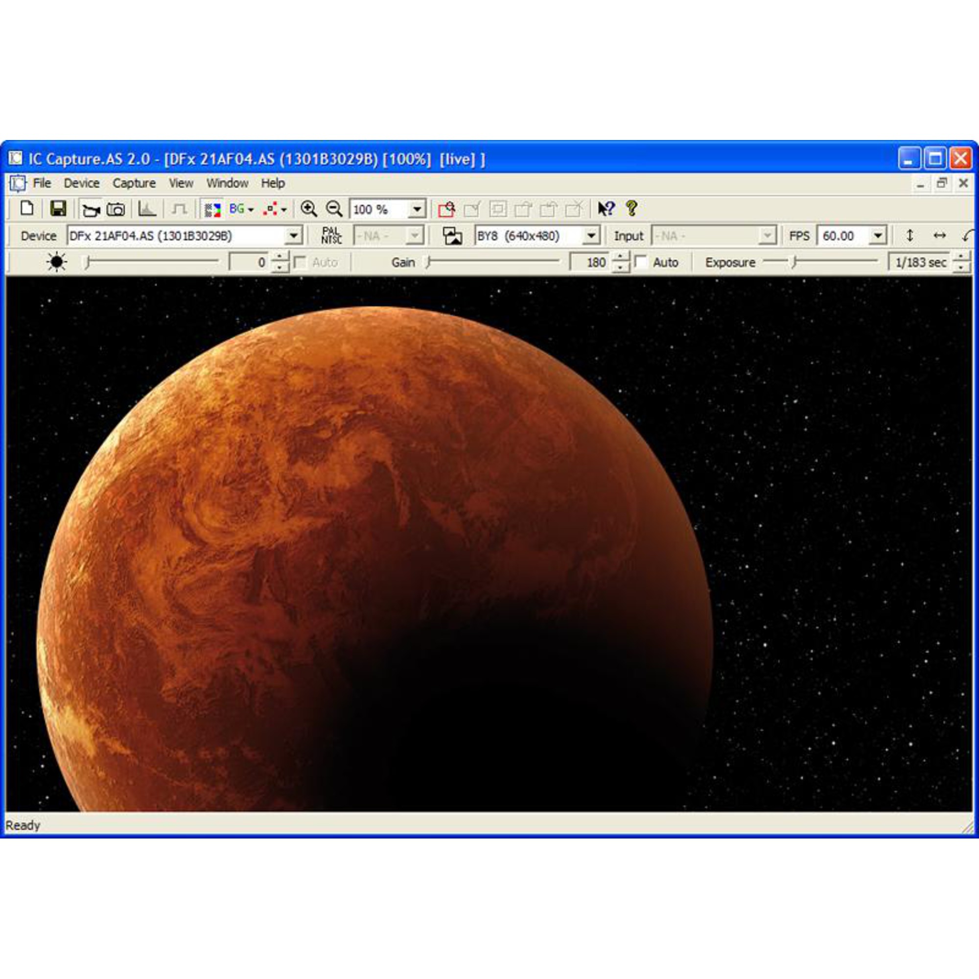 The Imaging Source DMK 31AU03.AS Astro Monochrome CCD Camera