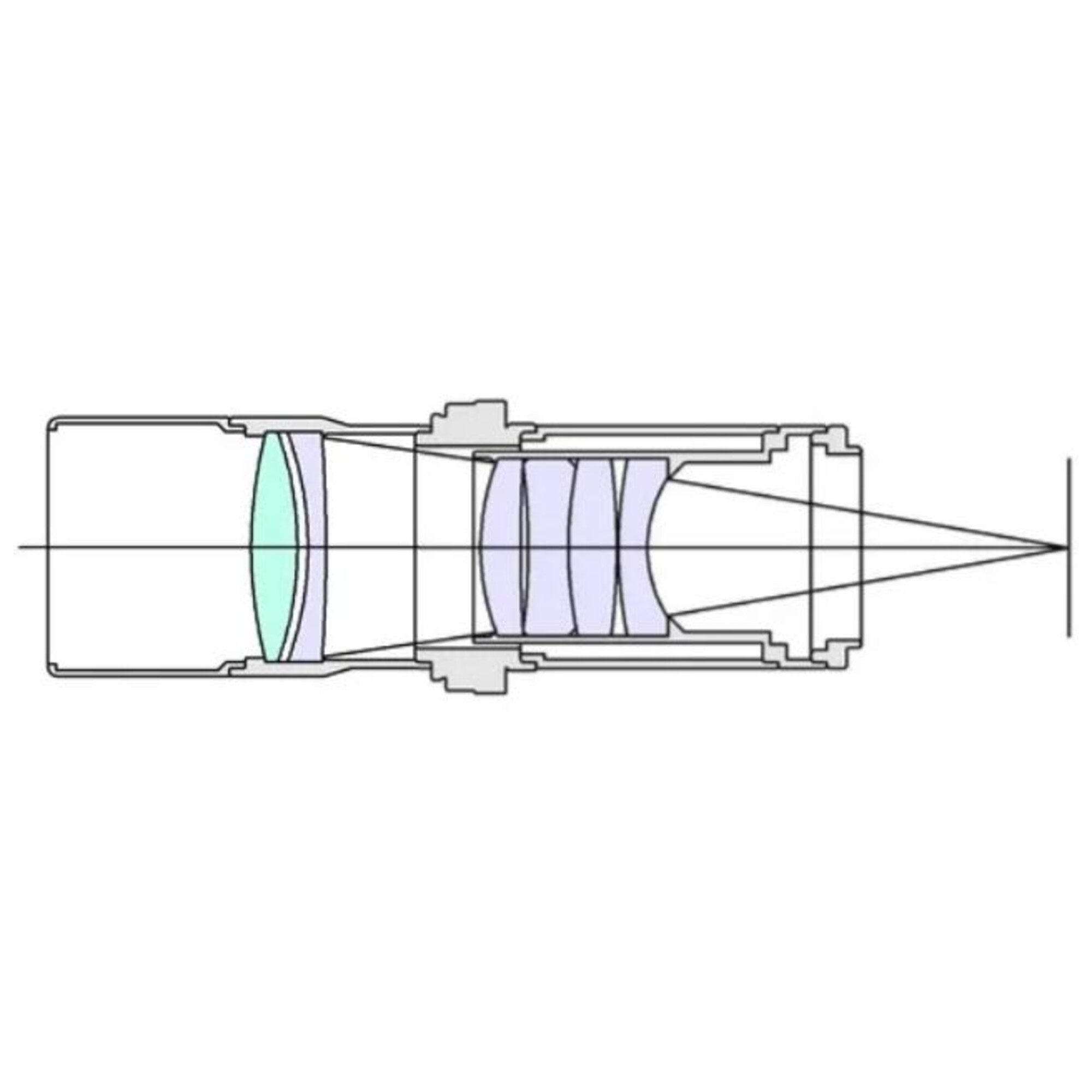 BORG Apochromatic refractor AP 55/200 55FL OTA Set