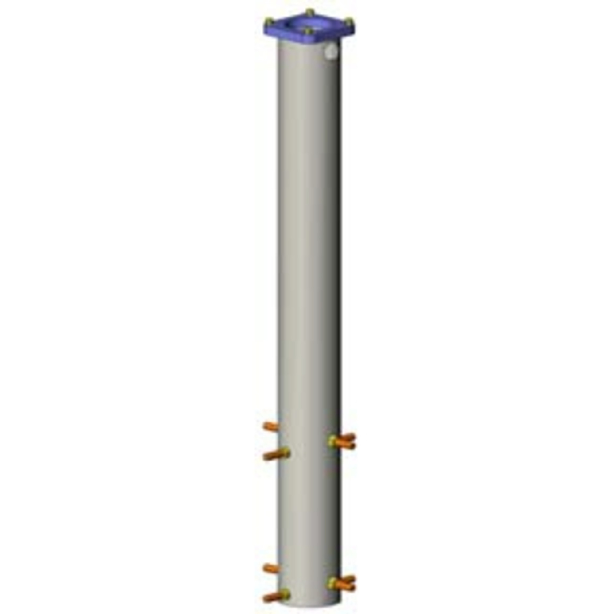 euro EMC Column 1200mm for embedding in concrete S130