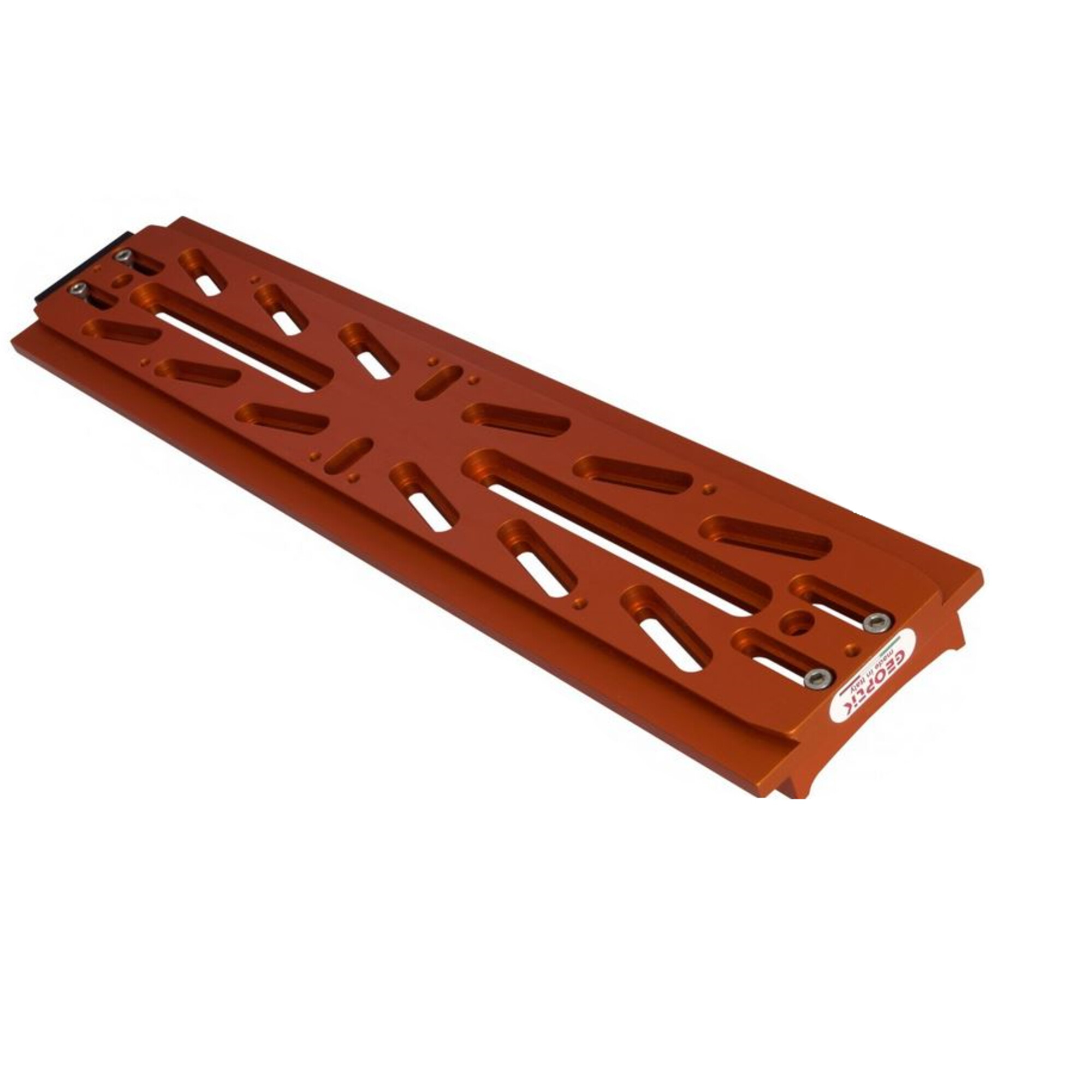 Geoptik Prism rail Losmandy-Style with dovetail radius blocks for C8