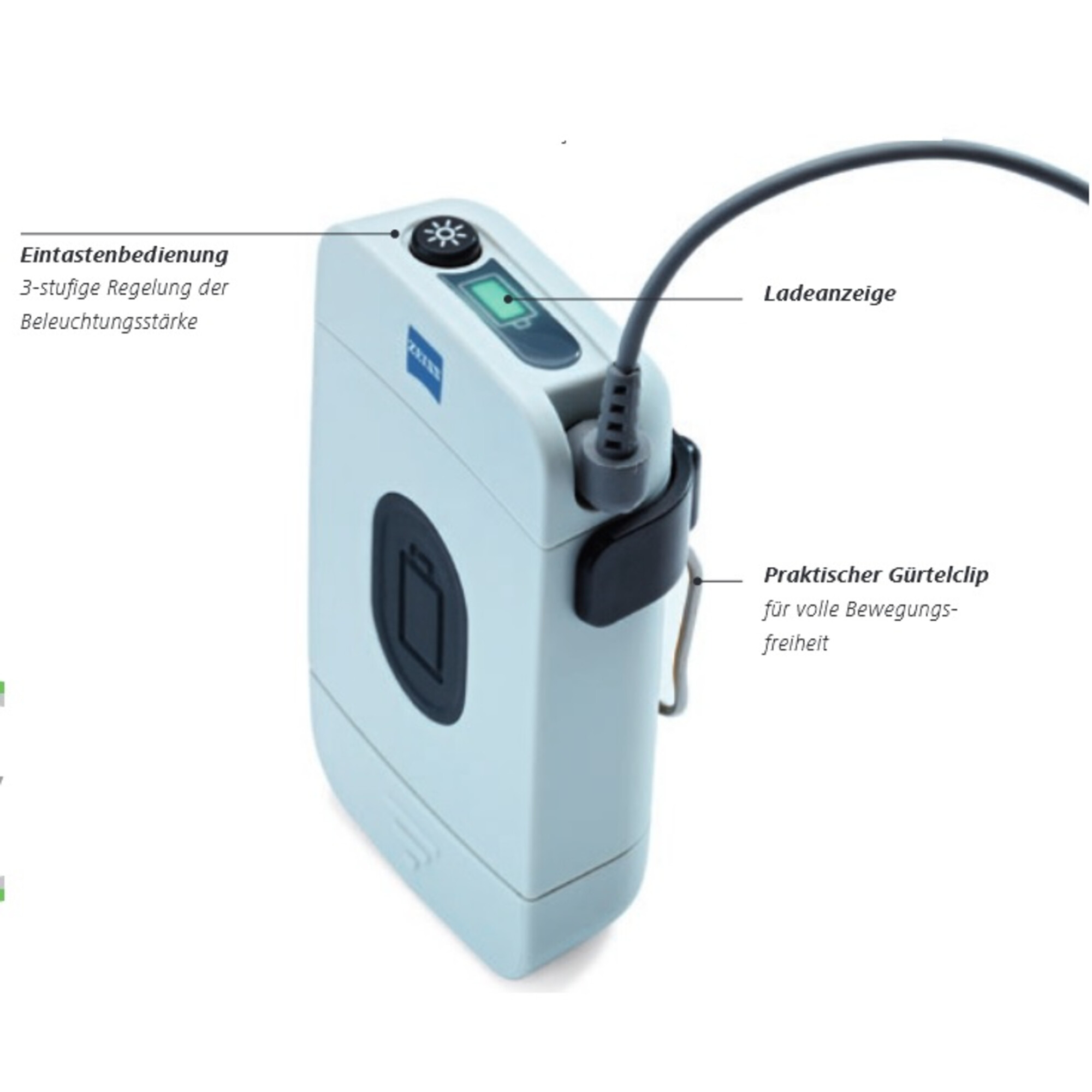 ZEISS Magnifying glass EyeMag Light II LED Illumination