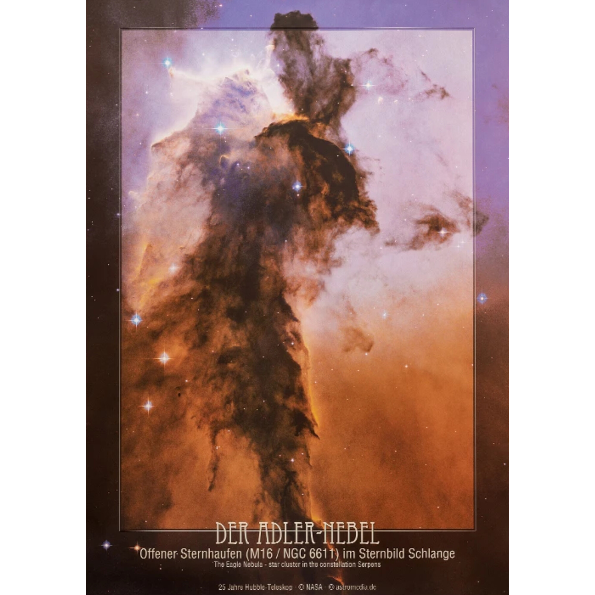 AstroMedia Poster The Eagle Nebula