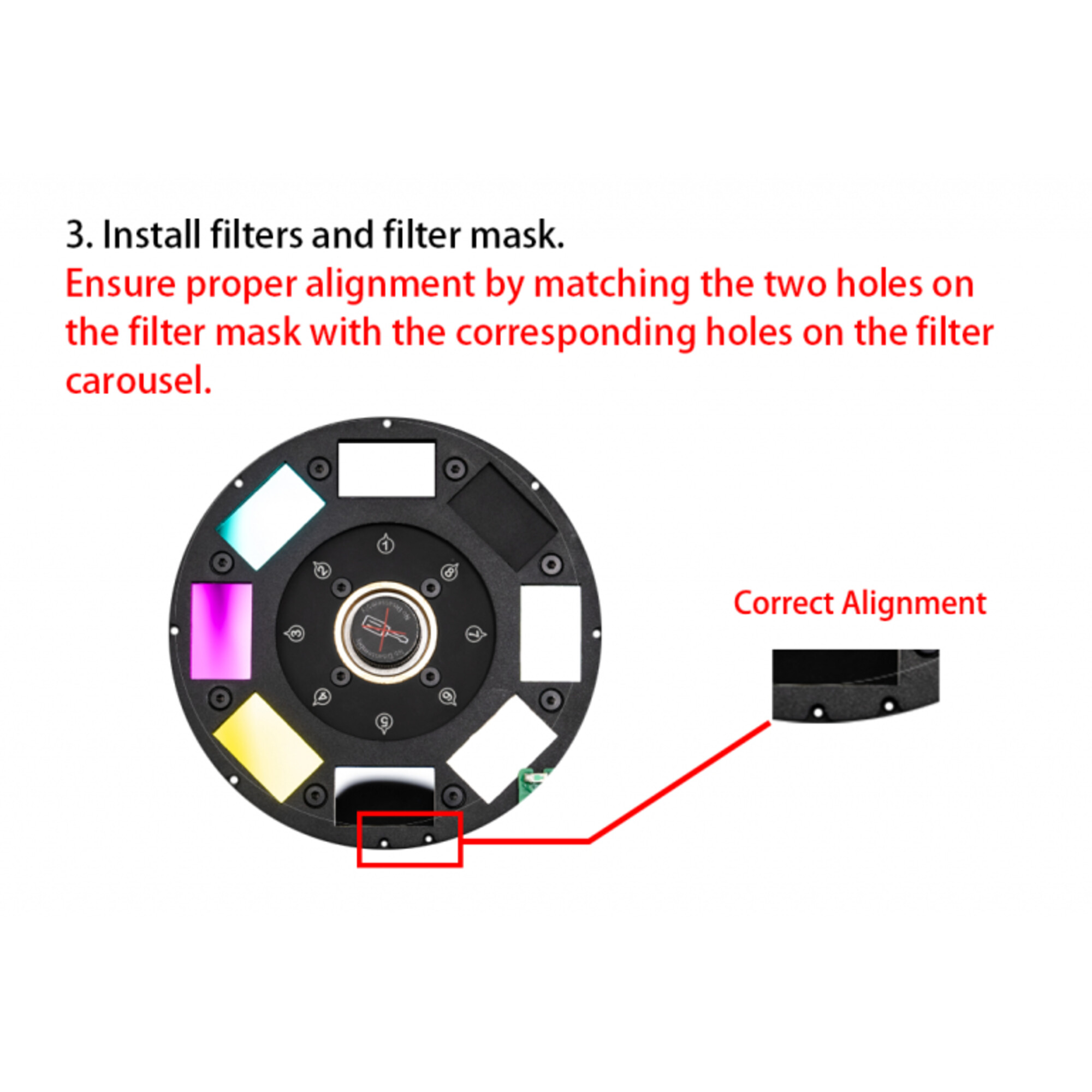 QHY Camera miniCam8 Mono Combo