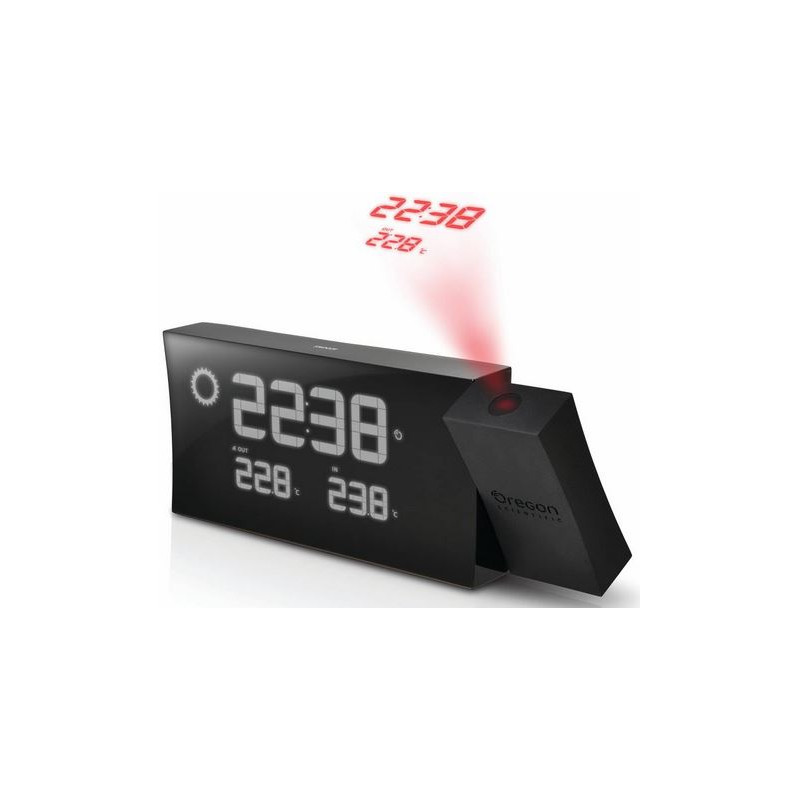 Oregon Scientific Weather station Prysma projection clock with weahter ...