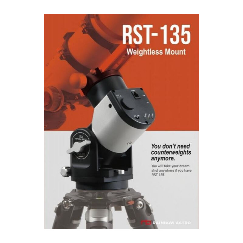 Rainbow Astro EQ/Alt-AZ Mount RST135 Harmonic Drive