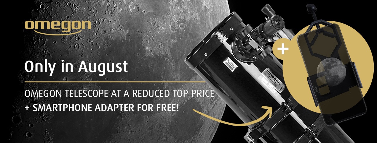 Only in August: Omegon telescopes with smartphone adapter for free ...